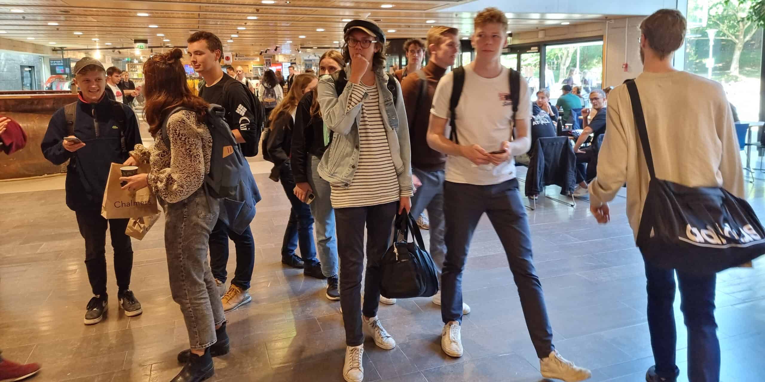 Chalmers campus fylls av studenter – men viss oro i lärarkåren - Universitetsläraren